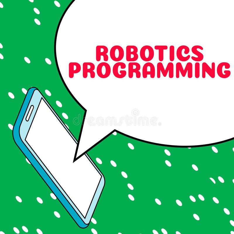 Writing Displaying Text Robotics Programming. Concept Meaning Software ... Writing Displaying Text Robotics Programming. Concept Meaning Software ...