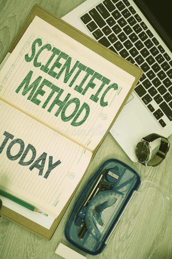 Writing Displaying Text Scientific Method. Word for Principles ...