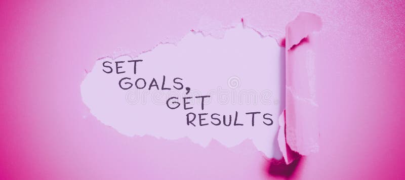 Sign Displaying Set Goals, Get Results. Business Approach Establish ... Sign Displaying Set Goals, Get Results. Business Approach Establish ...