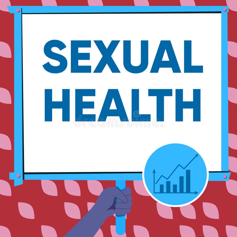 Writing Displaying Text Sexual Health Business Idea Healthier Body