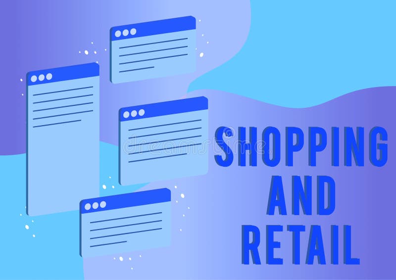 Writing Displaying Text Shopping and Retail. Business Concept Process ... Writing Displaying Text Shopping and Retail. Business Concept Process ...