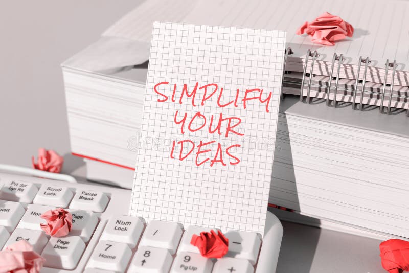 Writing Displaying Text Simplify Your Ideas. Business Showcase Make ... Writing Displaying Text Simplify Your Ideas. Business Showcase Make ...