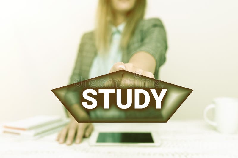 Text Showing Inspiration Study. Concept Meaning Devotion of Time and ...