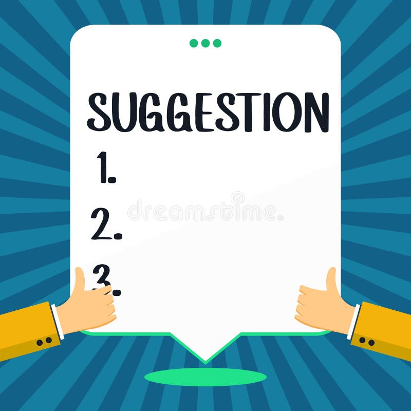 Writing Displaying Text Suggestion. Internet Concept the Process of One ...