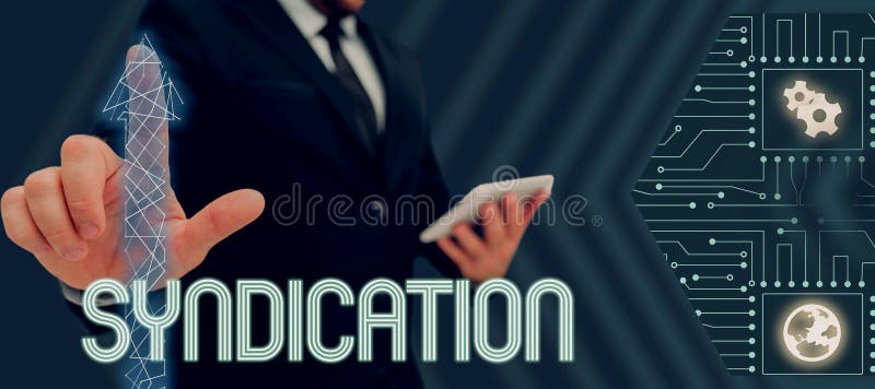 Conceptual Caption Syndication. Business Idea the Transfer of Something ... Conceptual Caption Syndication. Business Idea the Transfer of Something ...