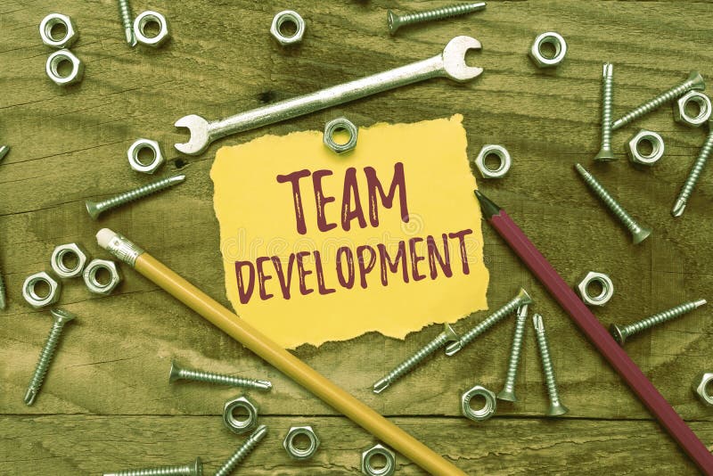 Text Caption Presenting Team Development. Concept Meaning Learn Why and How Small Groups Change ...