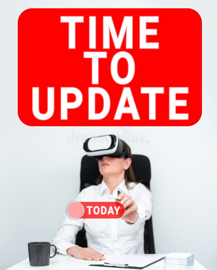 Writing Displaying Text Time To Update. Internet Concept the Latest ... Writing Displaying Text Time To Update. Internet Concept the Latest ...