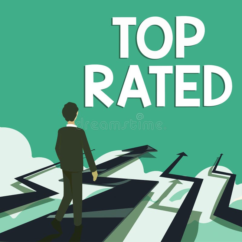 Writing Displaying Text Top Rated. Conceptual Photo the High Amount of ... Writing Displaying Text Top Rated. Conceptual Photo the High Amount of ...