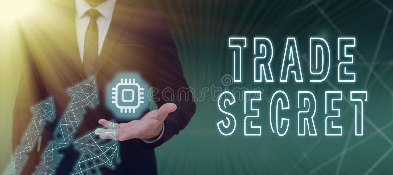Writing Displaying Text Trade Secret. Internet Concept Confidential ... Writing Displaying Text Trade Secret. Internet Concept Confidential ...
