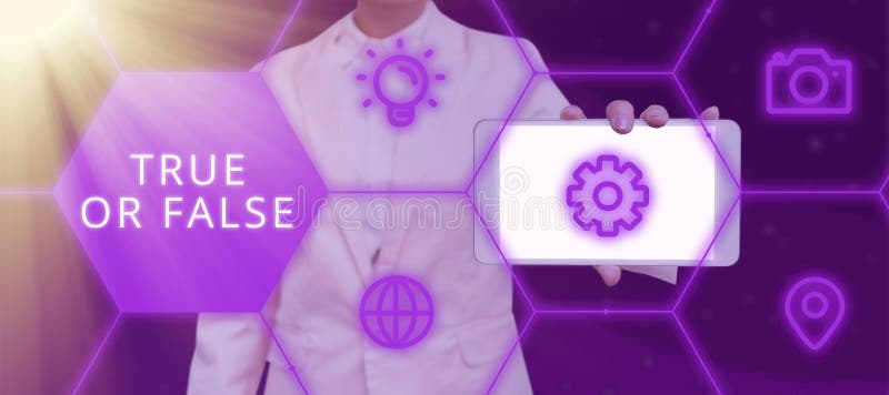 Handwriting Text True or False. Business Overview Decide between a Fact ...