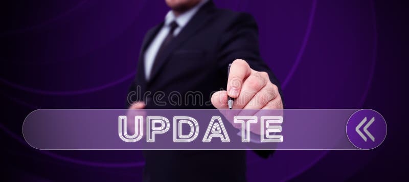 Writing Displaying Text Update. Concept Meaning Up To Date Make ... Writing Displaying Text Update. Concept Meaning Up To Date Make ...