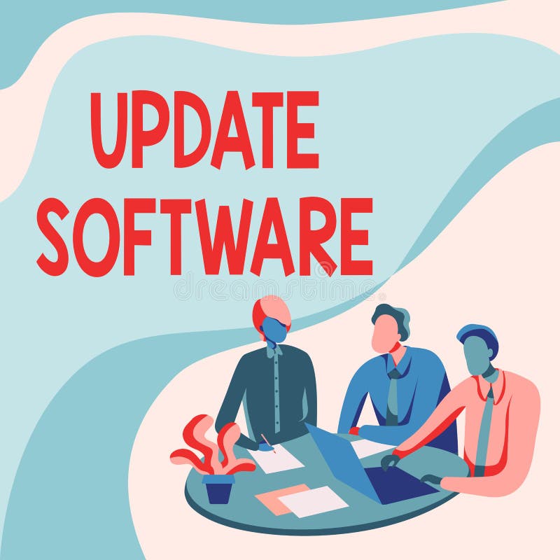 Writing Displaying Text Update Software. Concept Meaning Replacing ... Writing Displaying Text Update Software. Concept Meaning Replacing ...