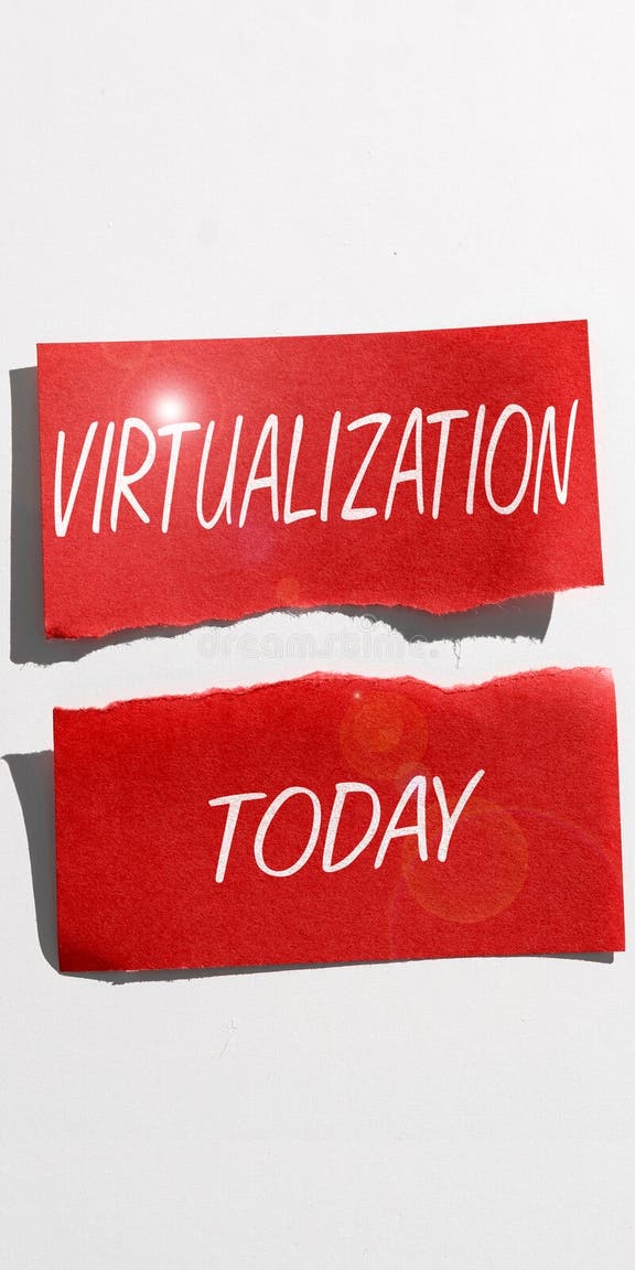 Writing Displaying Text Virtualization. Concept Meaning Application of ...