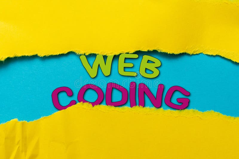 Writing Displaying Text Web Coding Business Overview A System Of Symbols And Rules Used To