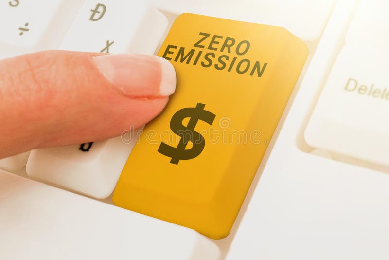 Writing Displaying Text Zero Emission. Business Concept Refers To an ... Writing Displaying Text Zero Emission. Business Concept Refers To an ...