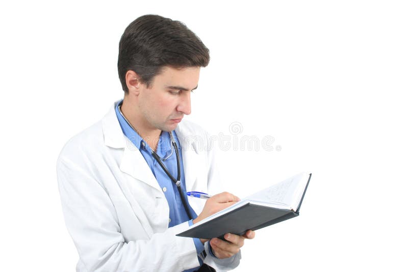 Writing doctor stock photo. Image of germ, practitioner - 11748040