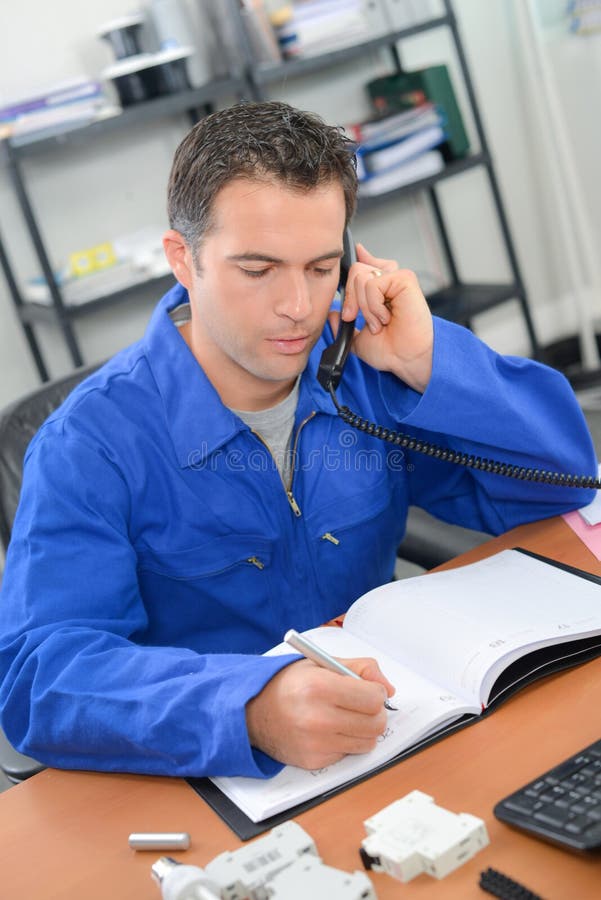Writing Down Appointment Details Stock Photo - Image of manager, hand ...