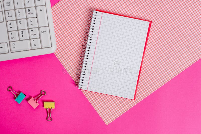 Writing Equipments and Computer Stuffs Plus Mathematic Paper Placed on ...