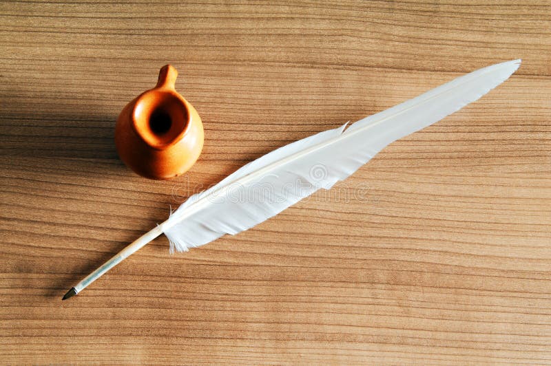 Writing feather stock photo. Image of literature, bird - 18104632