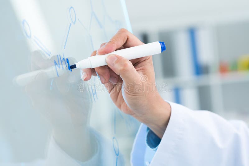 Writing formula stock photo. Image of chemist, formula - 51655182