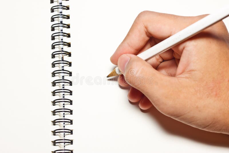 Writing hand stock photo. Image of hand, agreement, ballpoint - 41051978