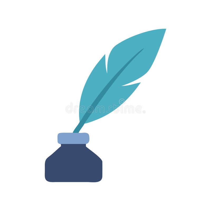 Writing Instrument Icon for Quills Stock Vector - Illustration of ...