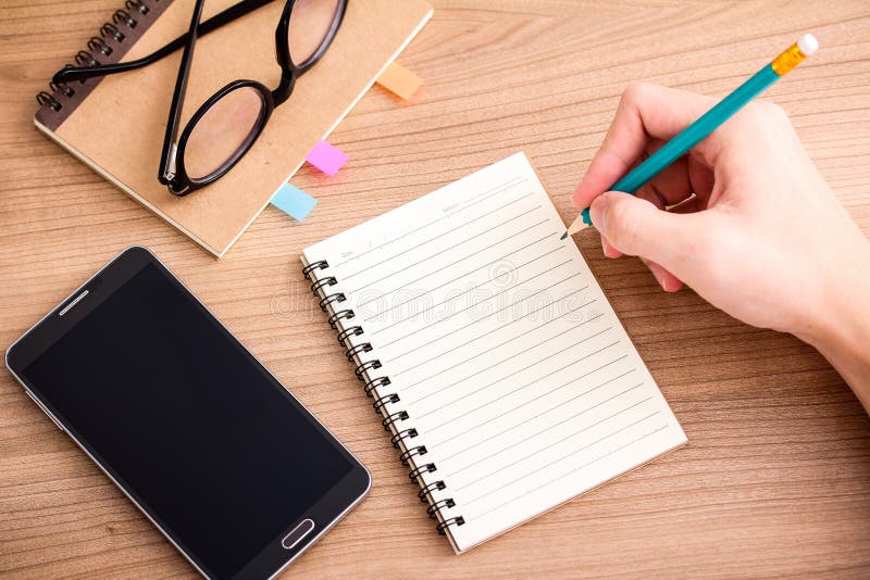 Writing a journal stock photo. Image of handwriting, lifestyle - 79565886