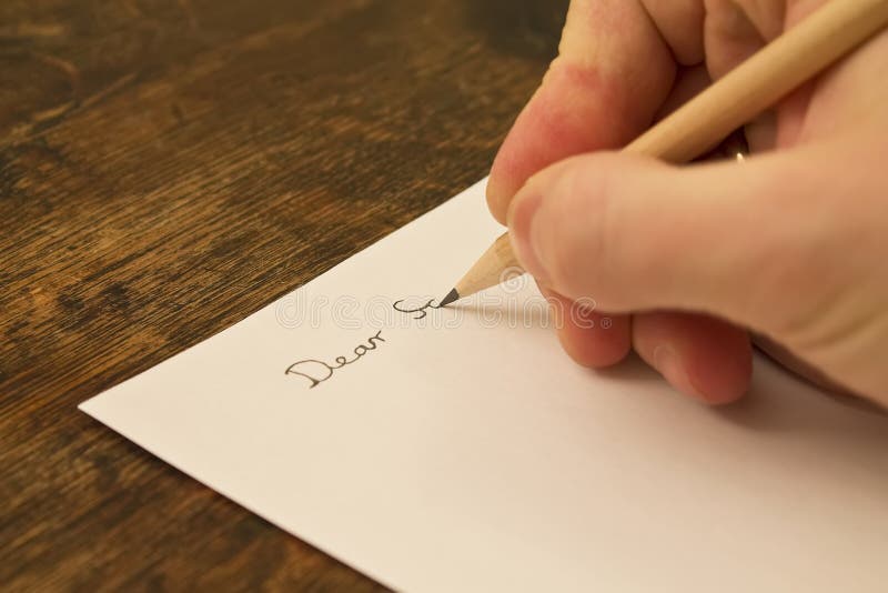 Writing a letter stock photo. Image of dear, paper, note - 28693676