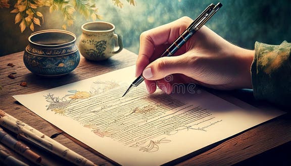 Writing Letters, Writing Thoughts, Thinking Thoughts?AI Stock ...