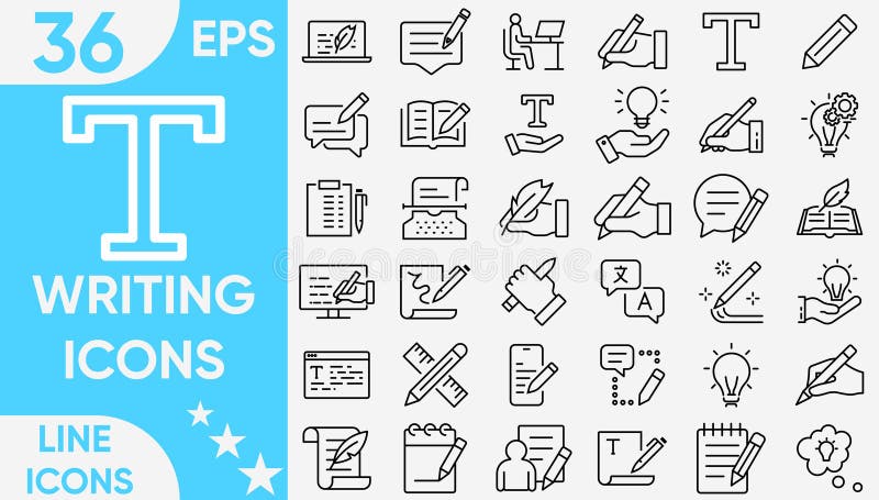 Writing Skill Icon Stock Illustrations – 963 Writing Skill Icon Stock ...