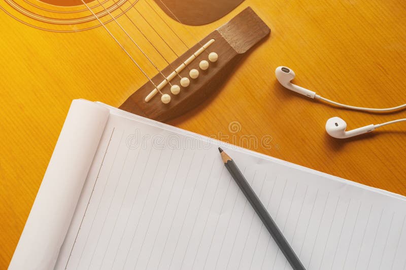 Writing music stock image. Image of melody, classic, musician - 61031969