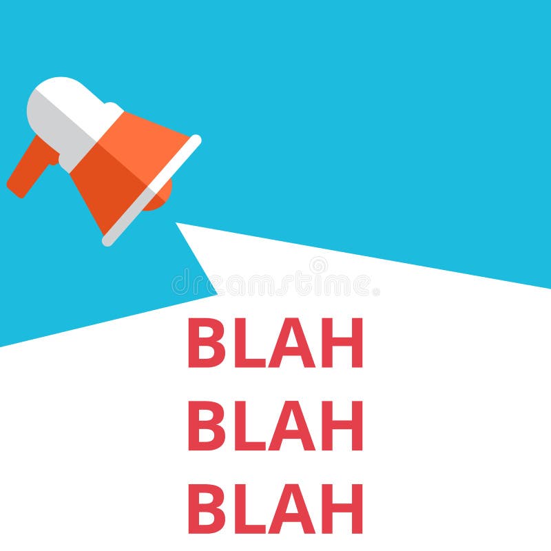 Blahblah Stock Illustrations – 67 Blahblah Stock Illustrations, Vectors ...
