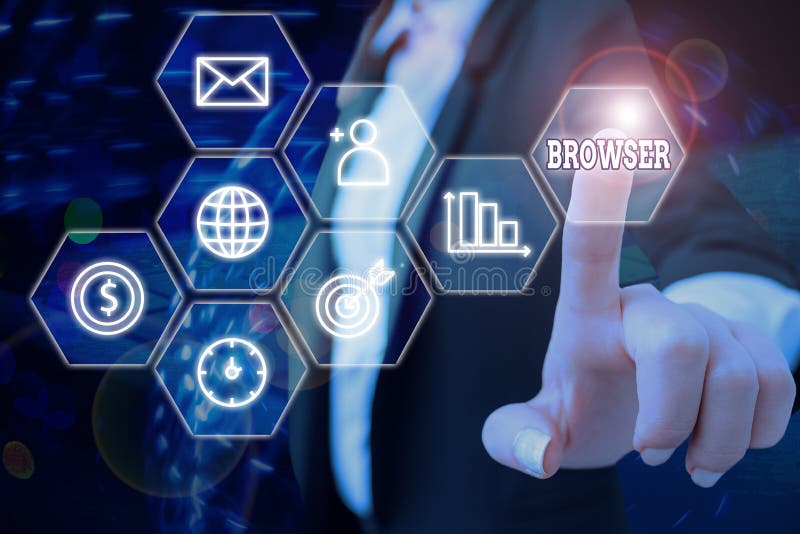 Writing Note Showing Browser Business Photo Showcasing Computer Program Graphical User