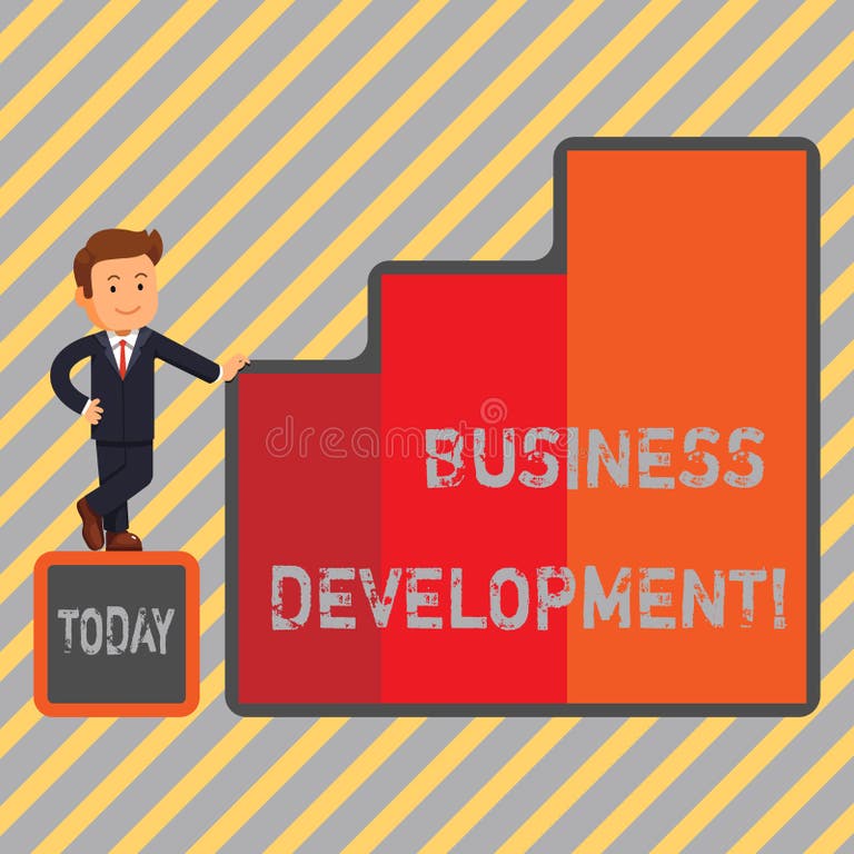 Writing Note Showing Business Development. Business Photo Showcasing ...