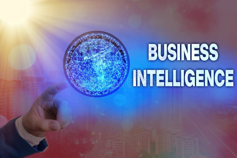 Writing Note Showing Business Intelligence. Business Photo Showcasing ...