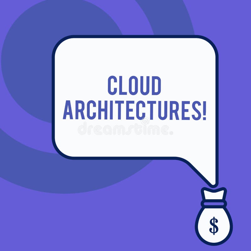 Writing Note Showing Cloud Architectures Business Photo Showcasing Various Engineered Databases