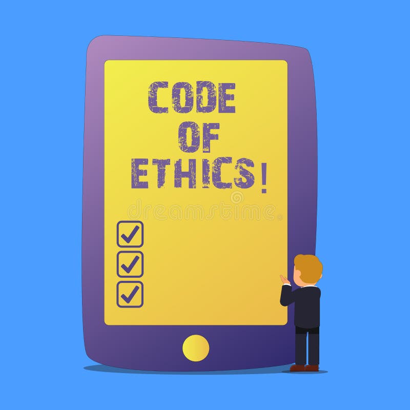 Writing Note Showing Code of Ethics. Business Photo Showcasing Moral ... Writing Note Showing Code of Ethics. Business Photo Showcasing Moral ...