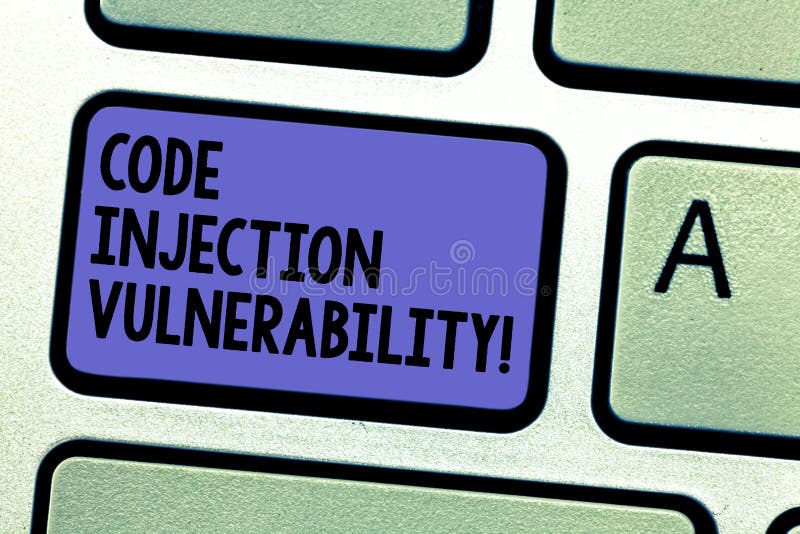 Writing Note Showing Code Injection Vulnerability. Business Photo ... Writing Note Showing Code Injection Vulnerability. Business Photo ...