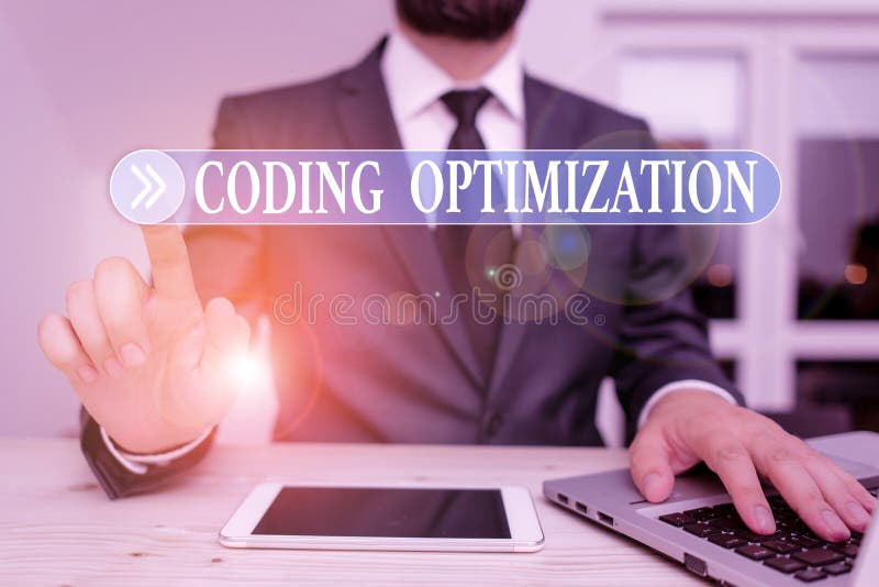 Writing Note Showing Coding Optimization Business Photo Showcasing Method Of Code Modification