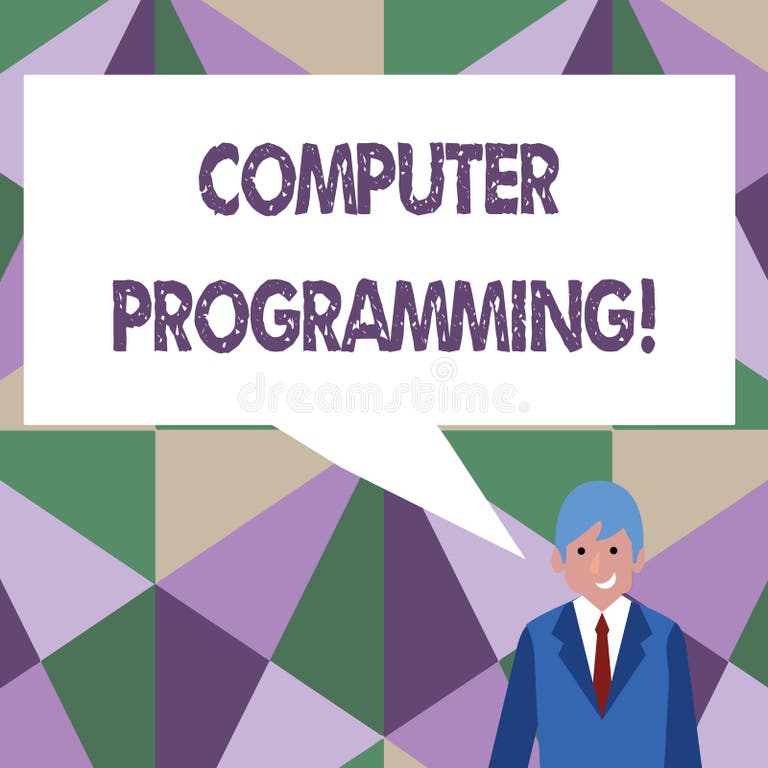 Writing Note Showing Computer Programming. Business Photo Showcasing Process that Instructs a ...