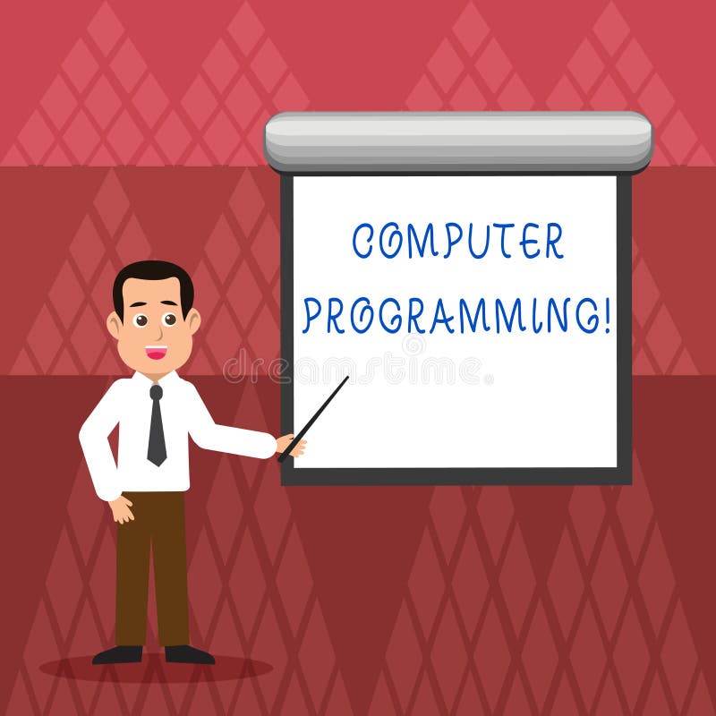 Writing Note Showing Computer Programming Business Photo Showcasing Process That Instructs A