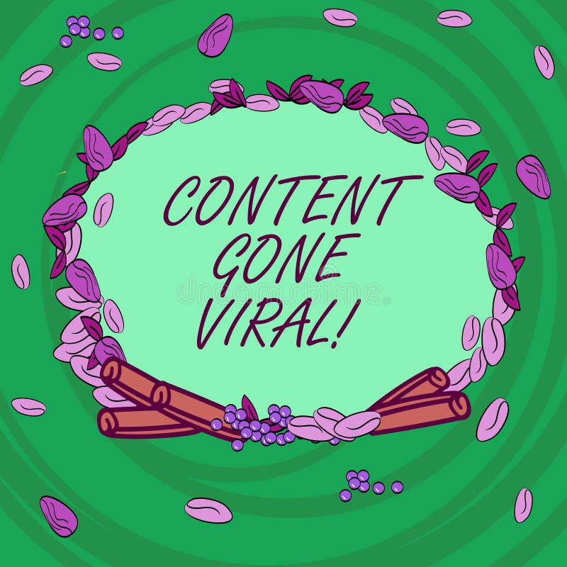 Writing Note Showing Content Gone Viral. Business Photo Showcasing ... Writing Note Showing Content Gone Viral. Business Photo Showcasing ...