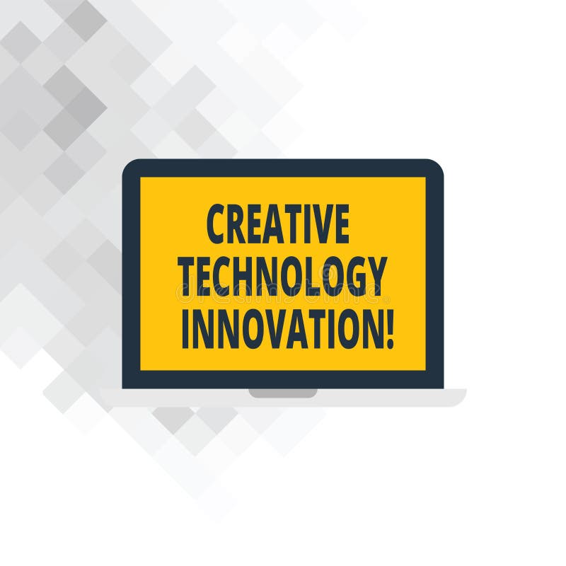 Writing Note Showing Creative Technology Innovation. Business Photo ... Writing Note Showing Creative Technology Innovation. Business Photo ...