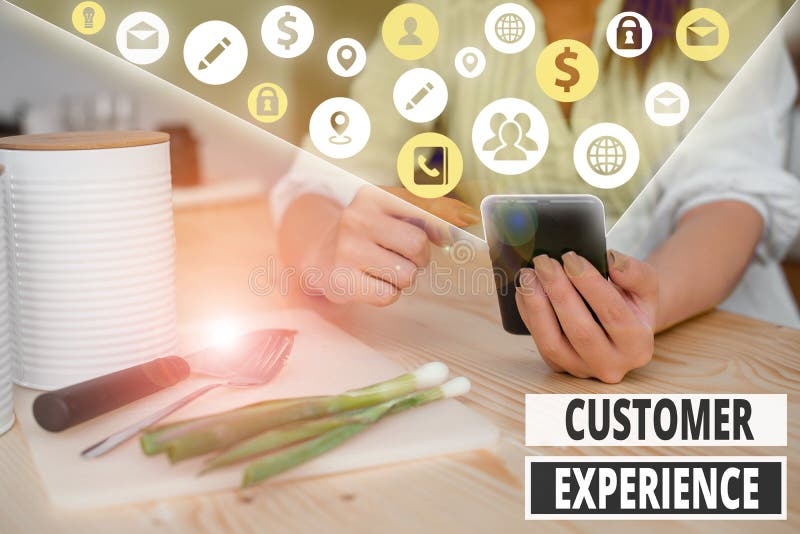 Writing Note Showing Customer Experience. Business Photo Showcasing ...