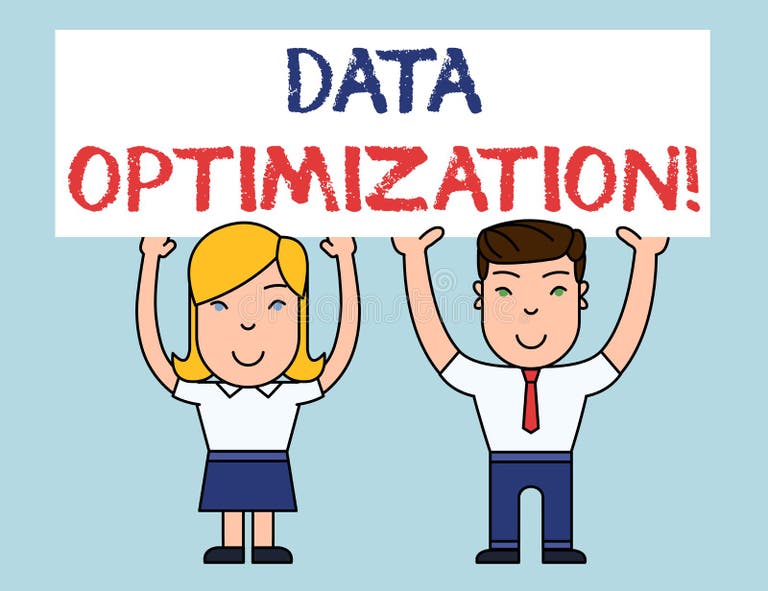 Writing Note Showing Data Optimization. Business Photo Showcasing ...
