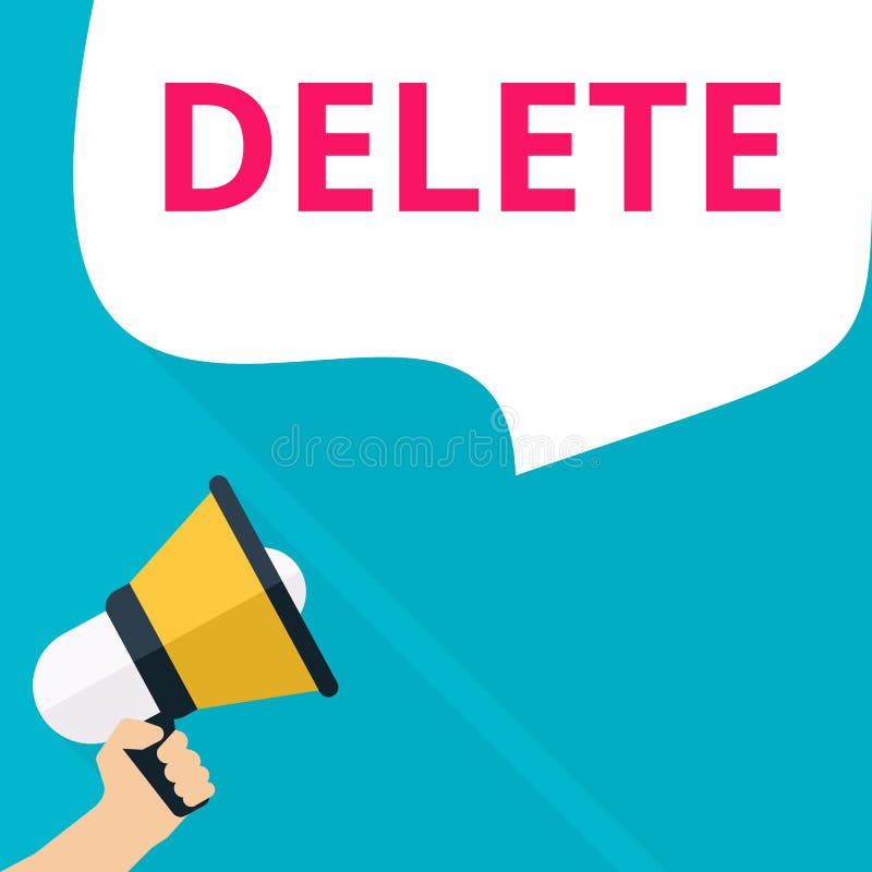 Writing and deleting stock illustration. Illustration of trash - 15665259