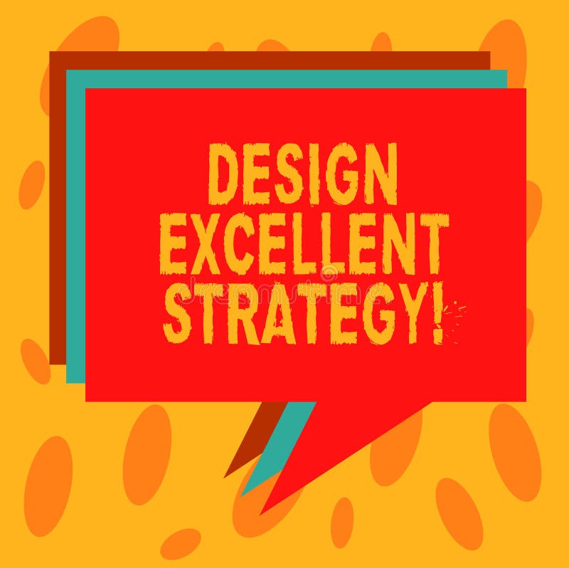 Writing Note Showing Design Excellent Management. Business Photo ...