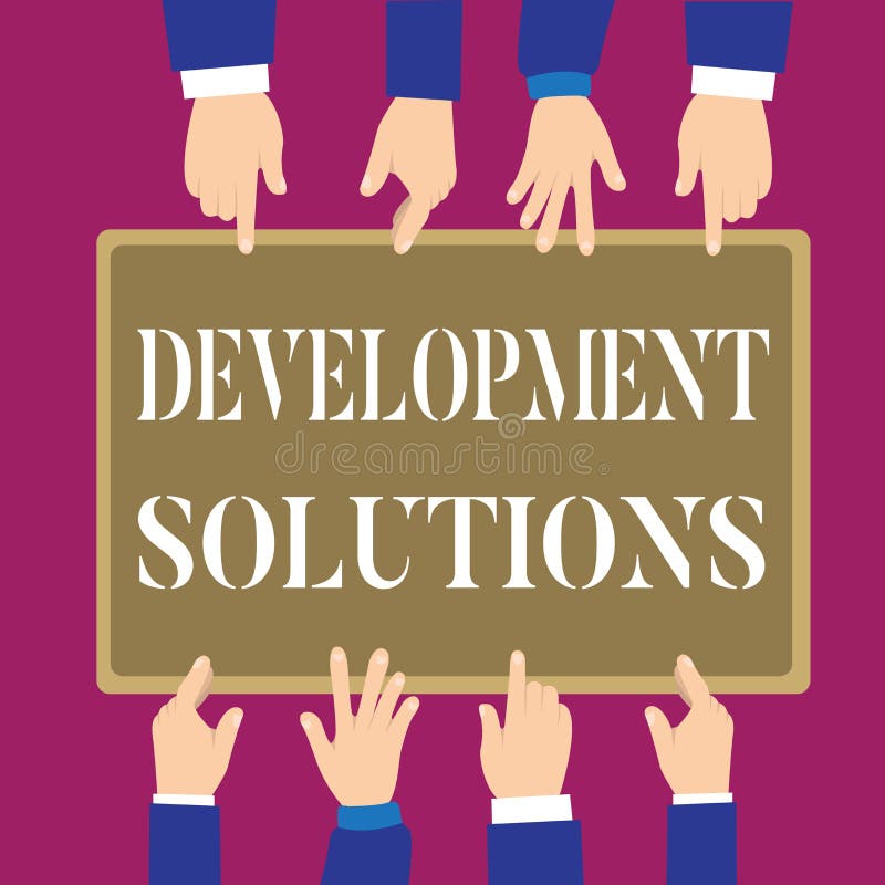 Writing Note Showing Development Solutions. Business Photo Showcasing ... Writing Note Showing Development Solutions. Business Photo Showcasing ...