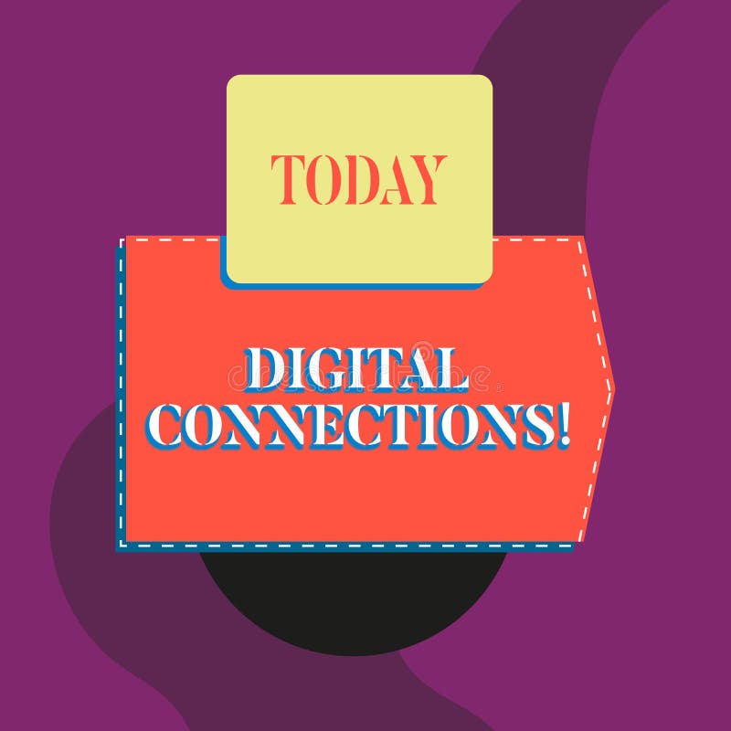 Writing Note Showing Digital Connections. Business Photo Showcasing ... Writing Note Showing Digital Connections. Business Photo Showcasing ...