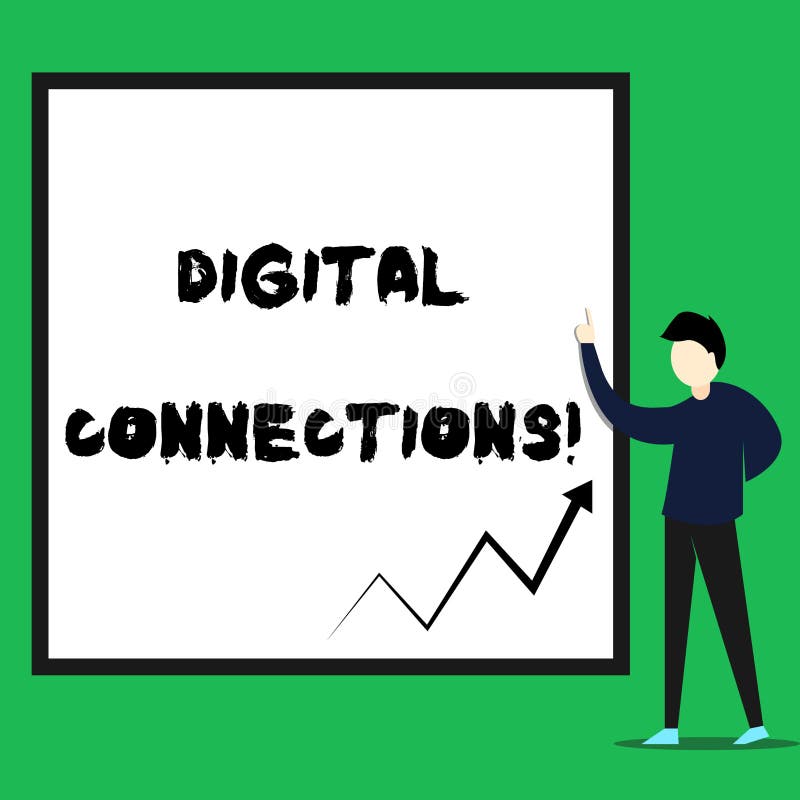 Writing Note Showing Digital Connections. Business Photo Showcasing ... Writing Note Showing Digital Connections. Business Photo Showcasing ...